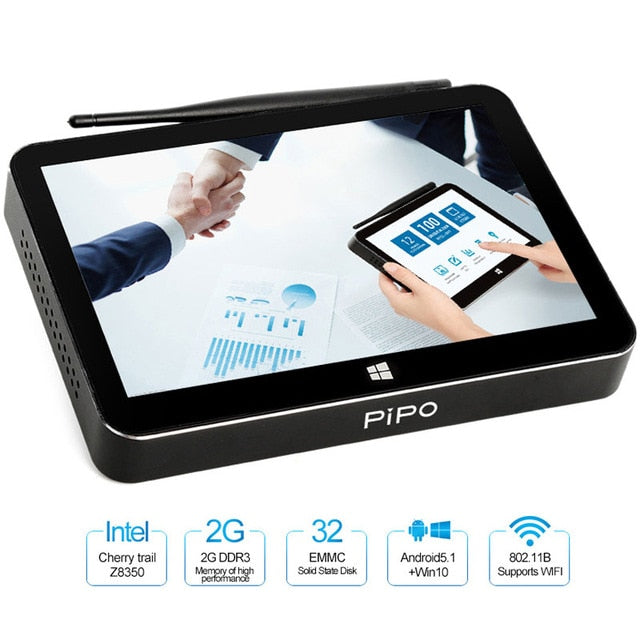 PIPO X11 Mini PC Intel Cherry Trail Z8350 2GB/32GB Smart TV Box Window – youubstore